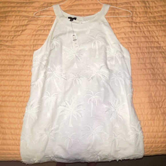 Talbots | Dresses | Womens Palm Tree Printed Dress | Poshmark
